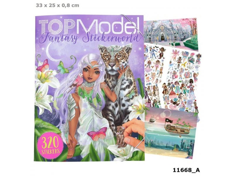 TOPModel Stickerworld Fantasy Depesche 011668