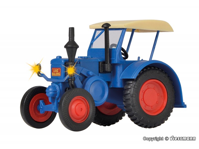 H0 LANZ Bulldog m.Bel. Fktm Viessmann-Modellbau 1167